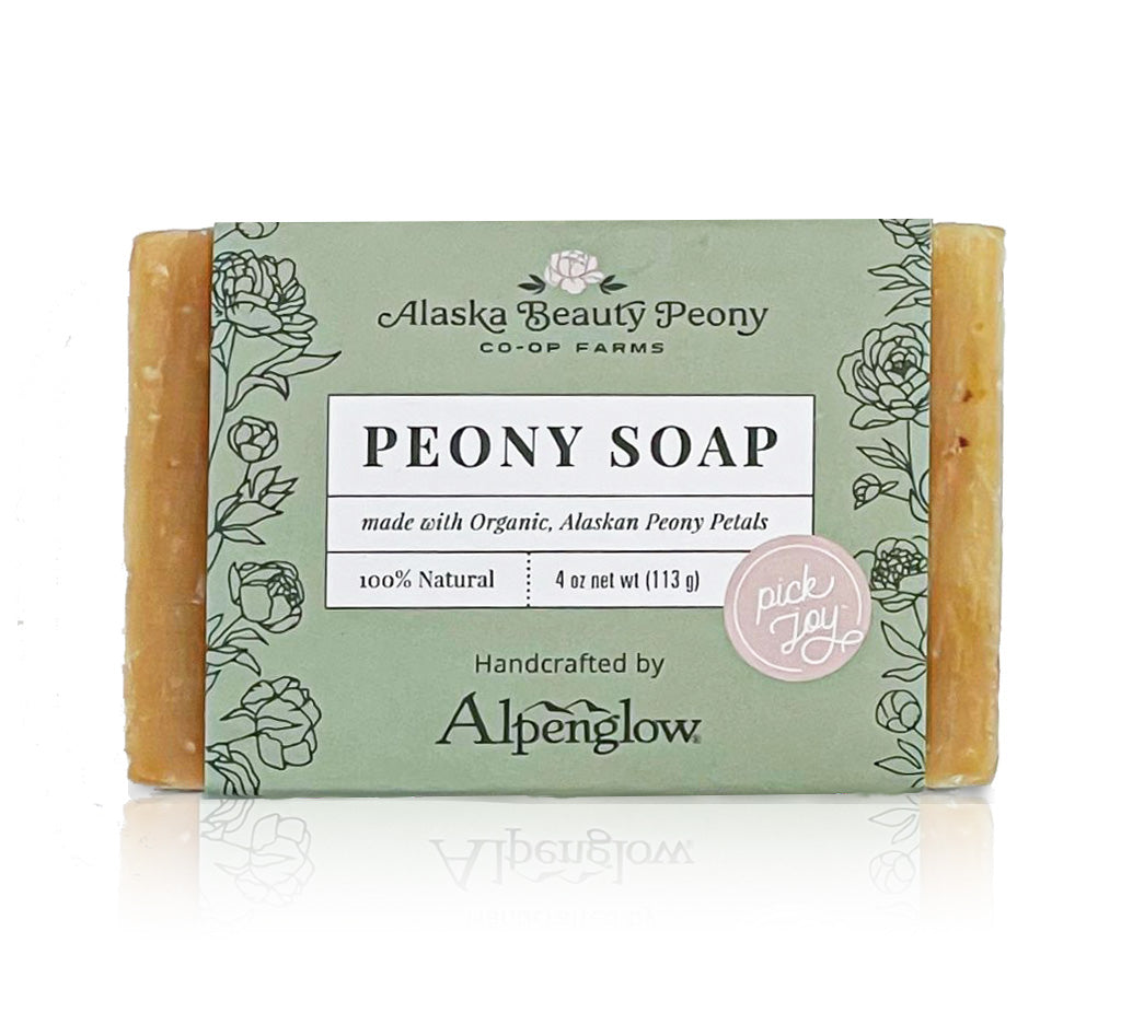Peony Soap | Alpenglow Skin Care, Handcrafted Skin & Body Care